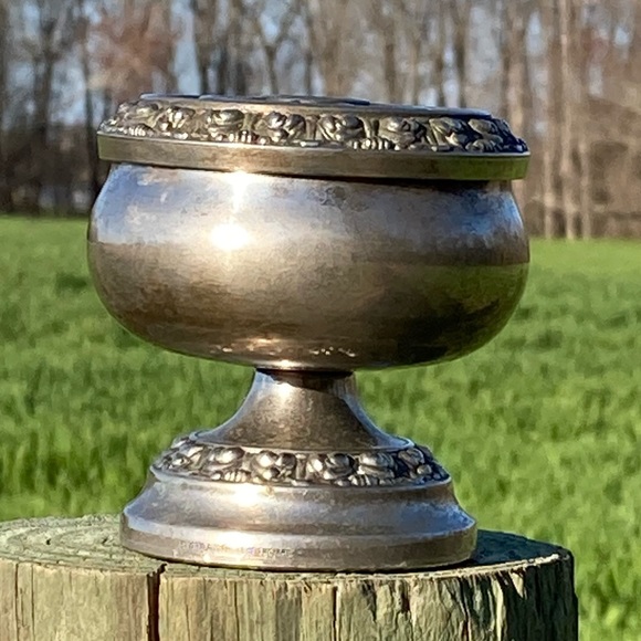 Lanthe | Accents | Vintage Lanthe Silver Plate Rose Bowl | Poshmark